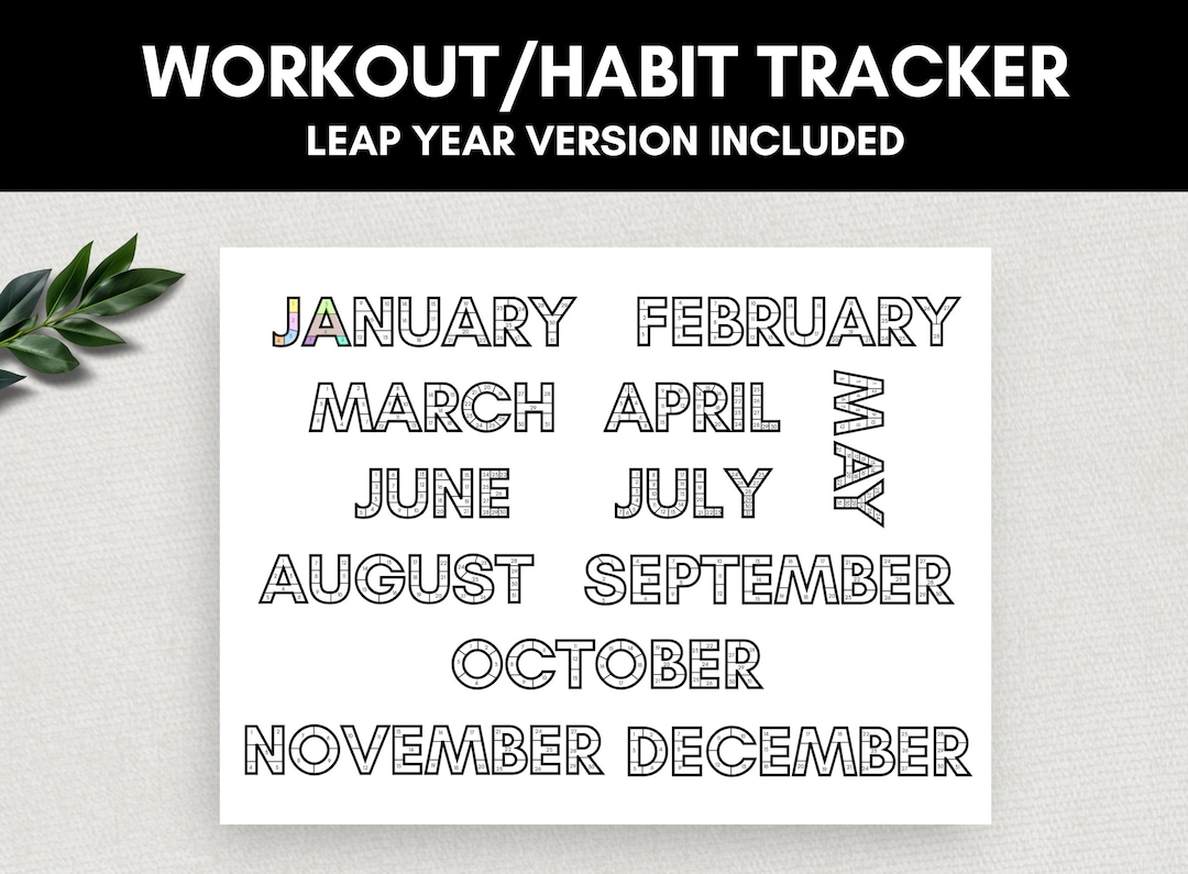 2025 Daily Habit Tracker Printable, Daily Steps Journal, Workout ...