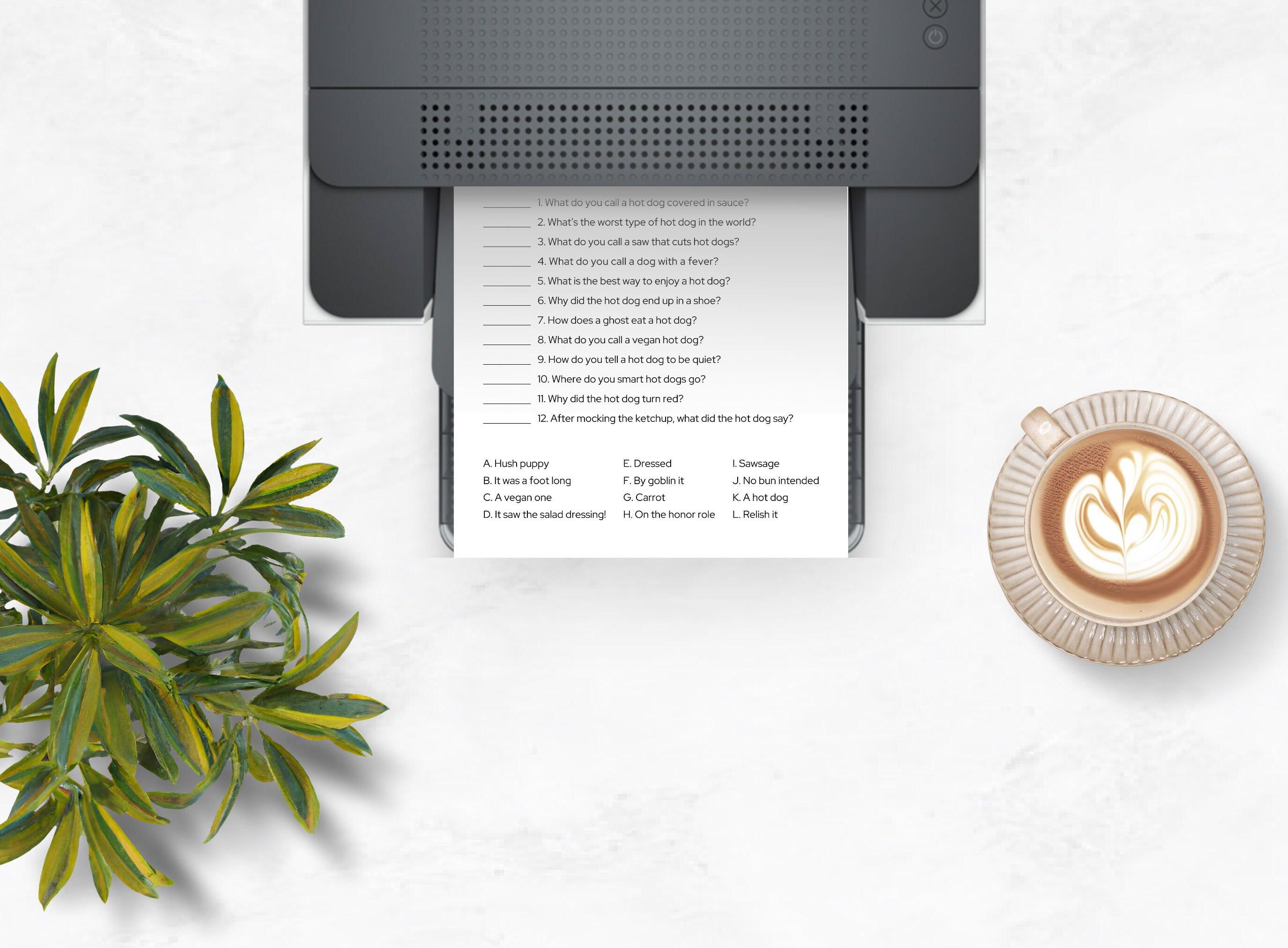 Hot Dog Riddles, Fun Hot Dog Theme Party Game for Kids and Adults ...