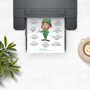 Who is Most Like a Leprechaun, Fun St Paddys Activity for Kids and ...