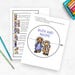 The Story of Ruth and Naomi, Folding Surprise Bible Craft Printable ...