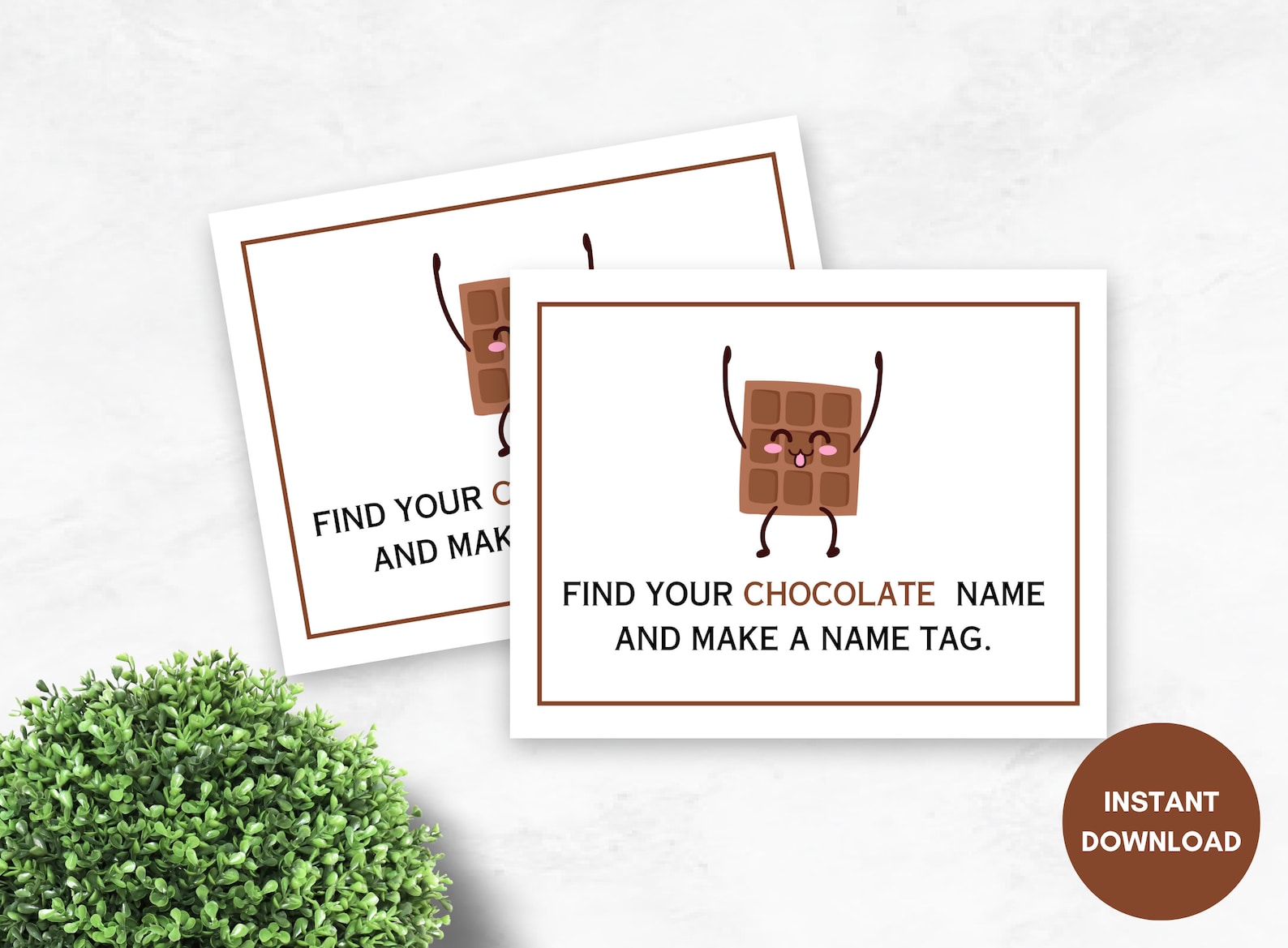 Whats Your Chocolate Name, Fun Chocolate Day Activities for Kids and ...
