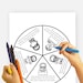 The Last Supper, Printable Passover Coloring Wheel, Easter Holy Week ...