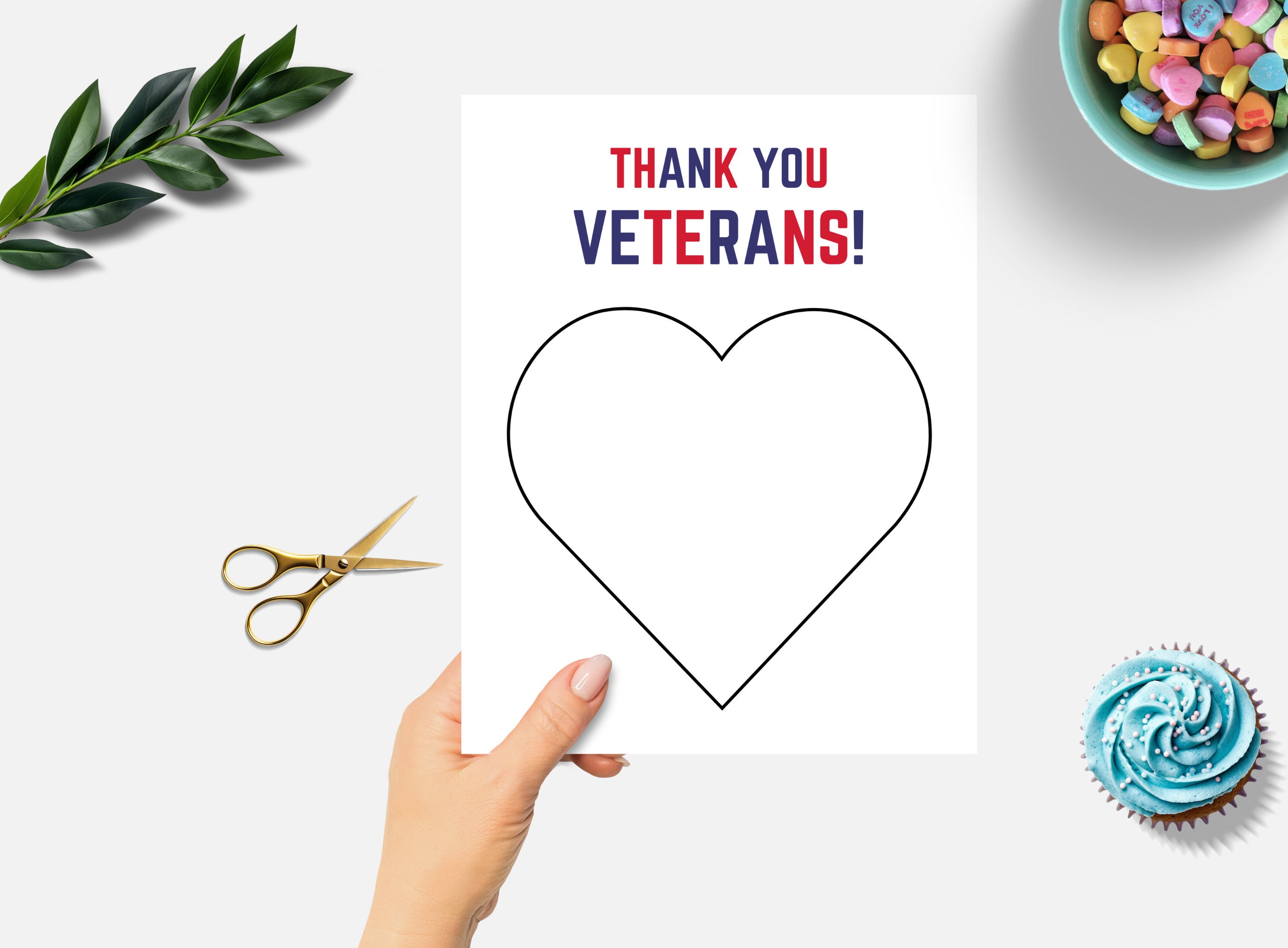 Veterans Day Craft, Happy Veterans Day, Thank You Veterans, Cut and ...