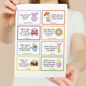 Funny Spring Lunchbox Jokes for Kids, 40 Lunchbox Notes, Printable ...
