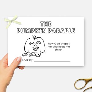 Christian School Halloween Craft Book - Etsy