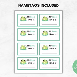 What's Your Frog Name, Fun Birthday Party Game for Kids and Adults ...