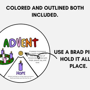 Christmas Advent, Printable Sunday School Craft, Bible Lesson Coloring ...