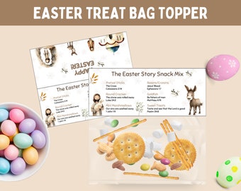 Easter Treat Topper for Holy Week Kids Resurrection Easter Story Holy ...
