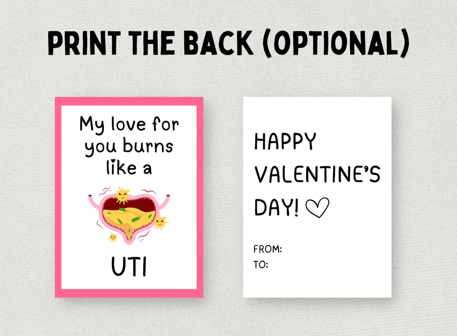 Nurse Valentines, Printable Doctor Valentine Gift Tags, Funny Medical ...