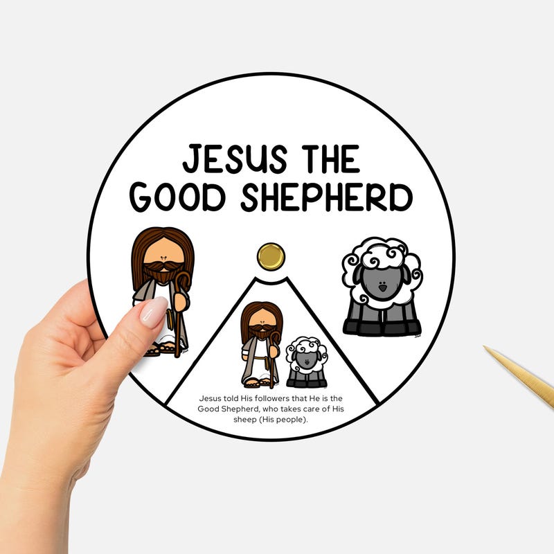 Jesus the Good Shepherd - Etsy