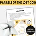 Parable of the Lost Coin, Printable Cootie Catcher, Sunday School Craft ...