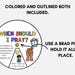 When Should I Pray, Printable Prayer Bible Lesson Coloring Wheel, Teach ...