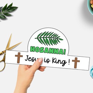 Palm Sunday Bible Lesson, Triumphal Entry, Holy Week Printable ...