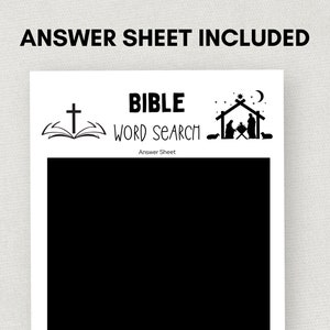 Printable Bible Word Search, Word Search Game, Fun Christian Youth ...