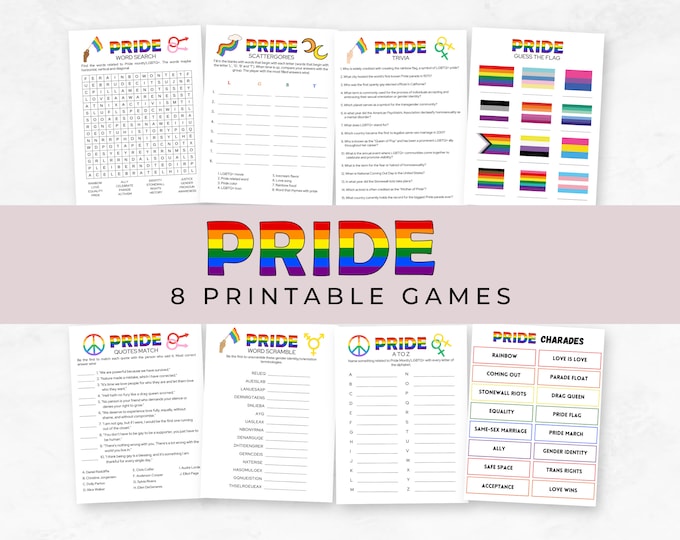 Kids Pride Month Worksheets | Coloring Page | Elementary | LGBTQ ...