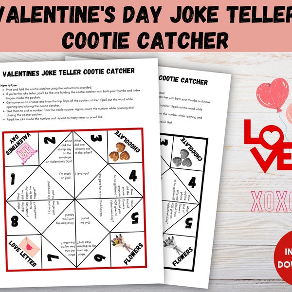 Cootie Catcher - Etsy