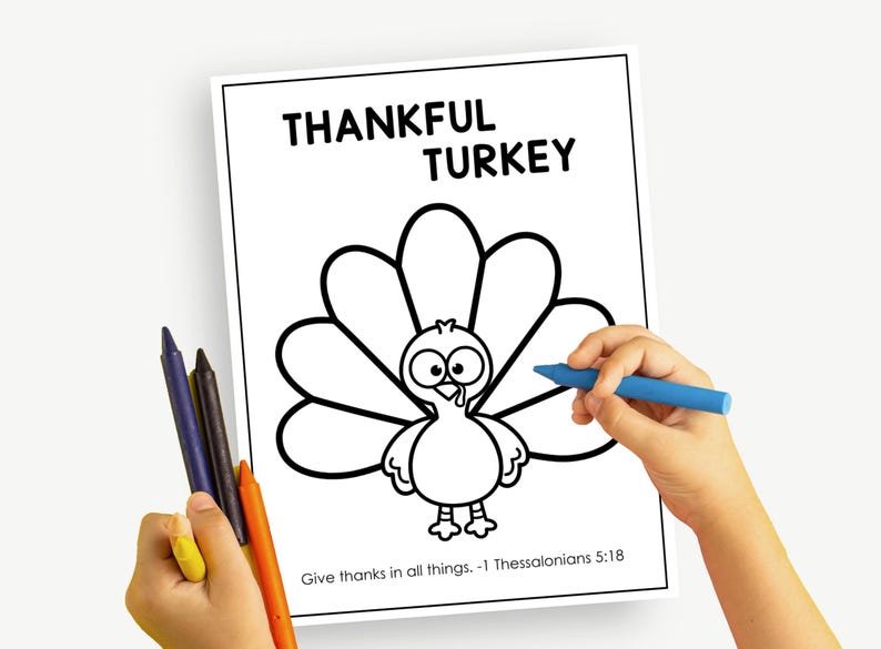 Thanksgiving Bible Lesson, Christian Thanksgiving Sunday School Crafts ...