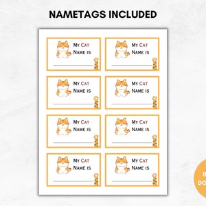 Whats Your Cat Name, Kitty Party Game for Kids and Adults, Cat Party ...