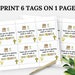 Sunday School Teacher Gift Tag, Printable Bible Study Religious Tags ...