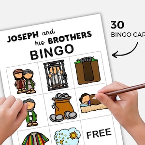 Joseph and the Coat of Many Colors, Bible Lesson, VBS Activity Pack ...