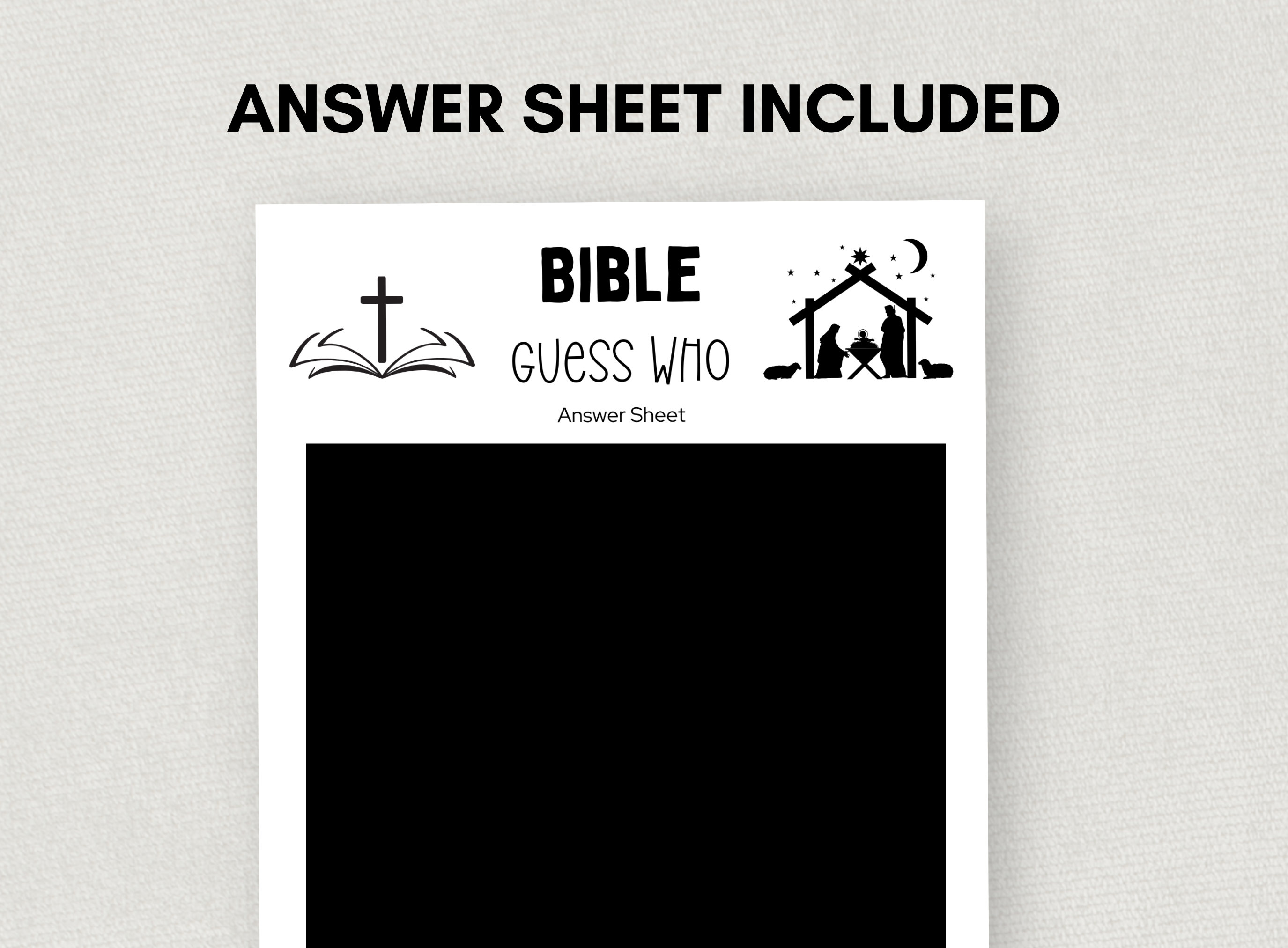 Printable Bible Trivia, Guess Who Game, Bible Games, Fun Christian ...
