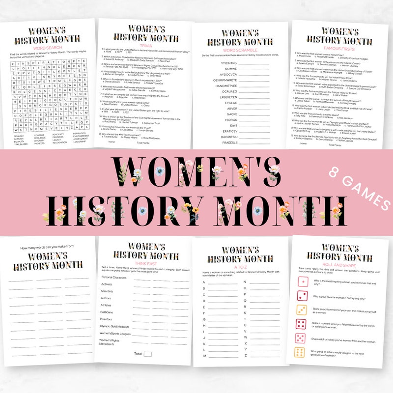 Womens History Month - Etsy