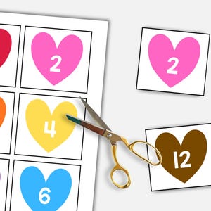 Valentines Scavenger Hunt, Hearts Hunt, Valentines Day Games, Treasure ...