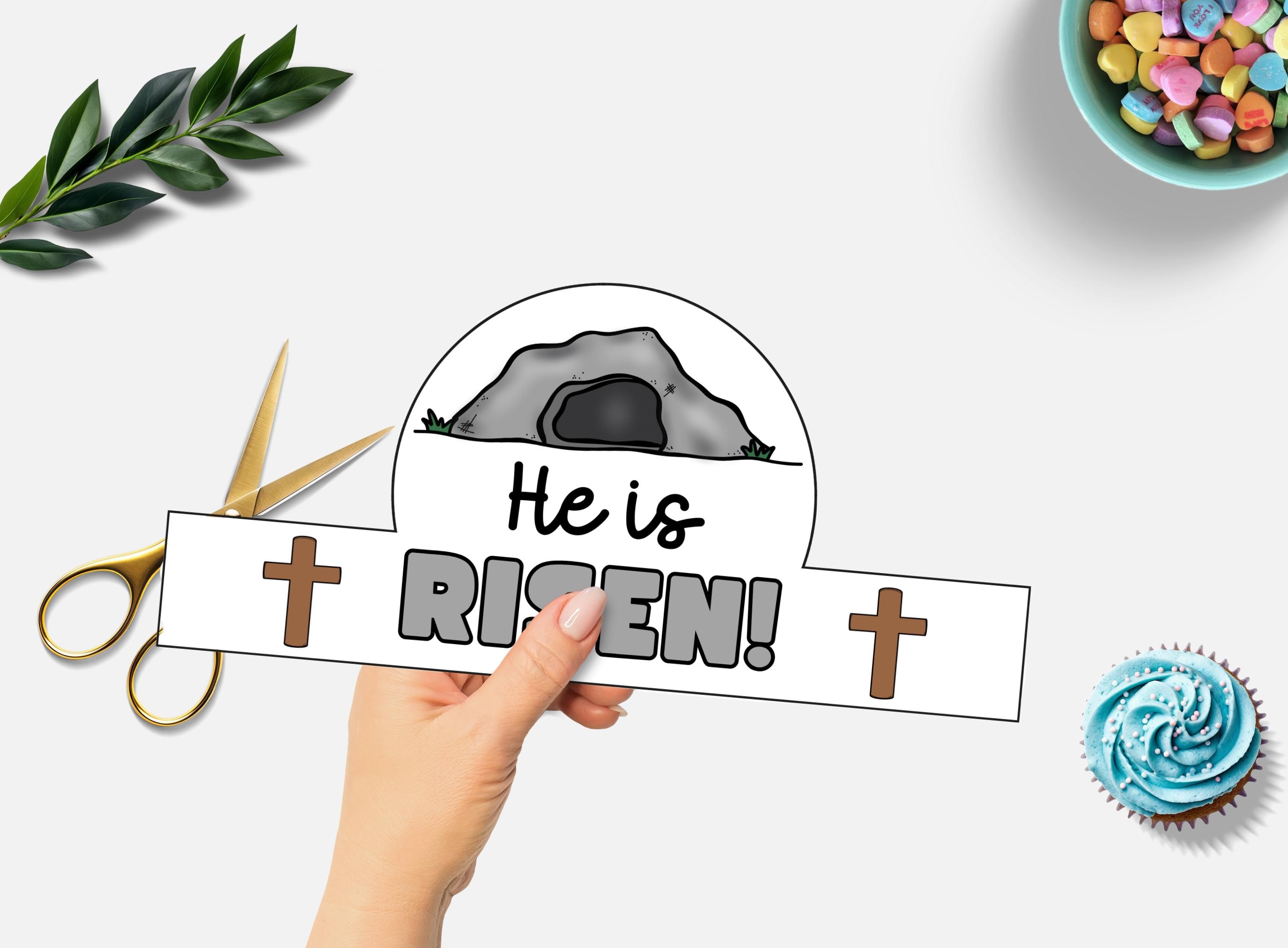 Resurrection Sunday Bible Lesson, Holy Week Printable, Christian Easter ...