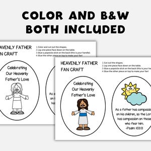 Christian Fathers Day Craft, Fathers Day Bible Craft, Heavenly Father ...