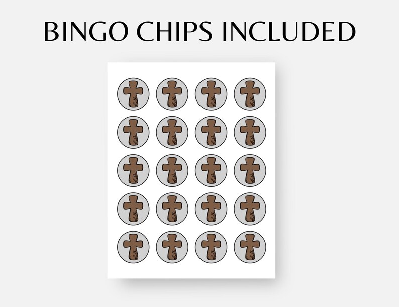 Jesus is Tempted in the Desert, Bible Story Bingo Cards, Lent Printable ...