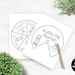 Elisha the Prophet, Printable Bible Coloring Wheel, Sunday School Craft ...