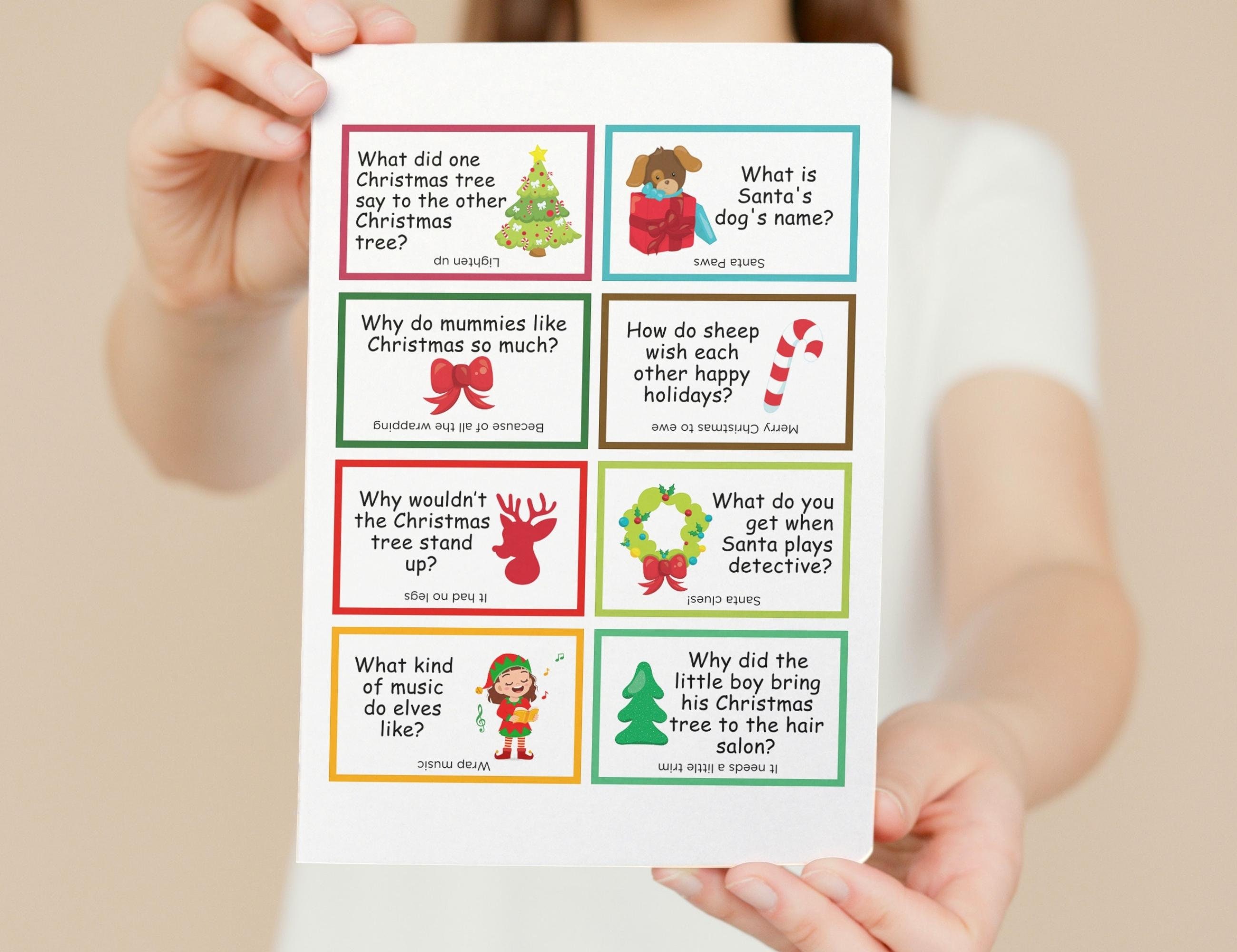 Christmas Jokes for Kids, 40 Christmas Cracker Jokes, Lunchbox Jokes ...