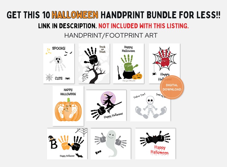 Halloween Handprint Art, Skeleton Printable Baby Handprint Craft ...