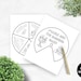 Moses and the Burning Bush, Printable Bible Coloring Wheel, Sunday ...