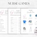 15 Printable Nurse Party Games, Nursing Theme, Fun Graduation Games ...