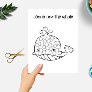 Bible Dot Marker Activity, 8 Printable Bible Lessons, Do a Dot Bible ...