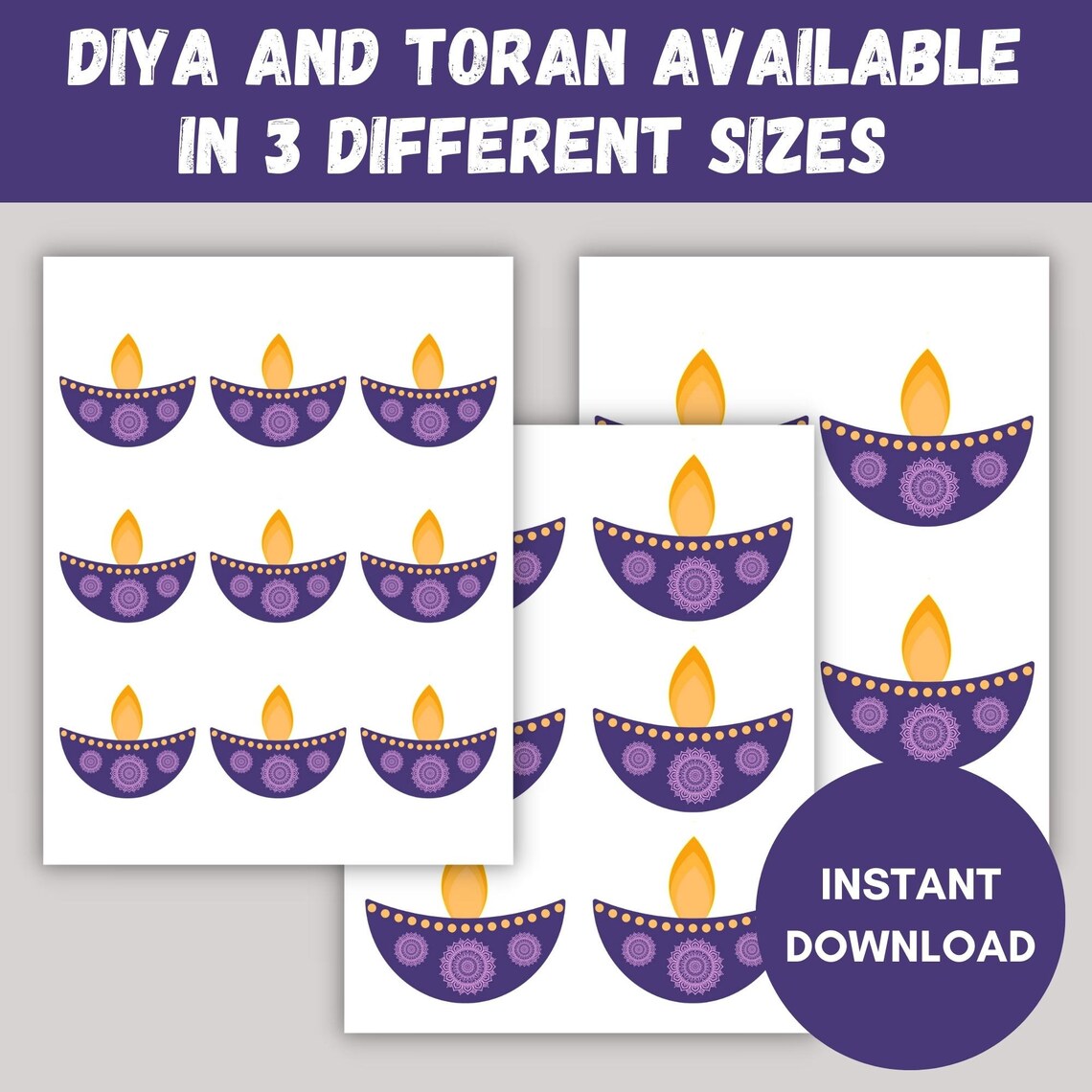 Diwali Toran Printable, Diwali Decorations, Diwali Crafts for Kids ...