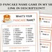 Printable Pancake Riddles, Birthday Party Game, Icebreaker, Slumber ...