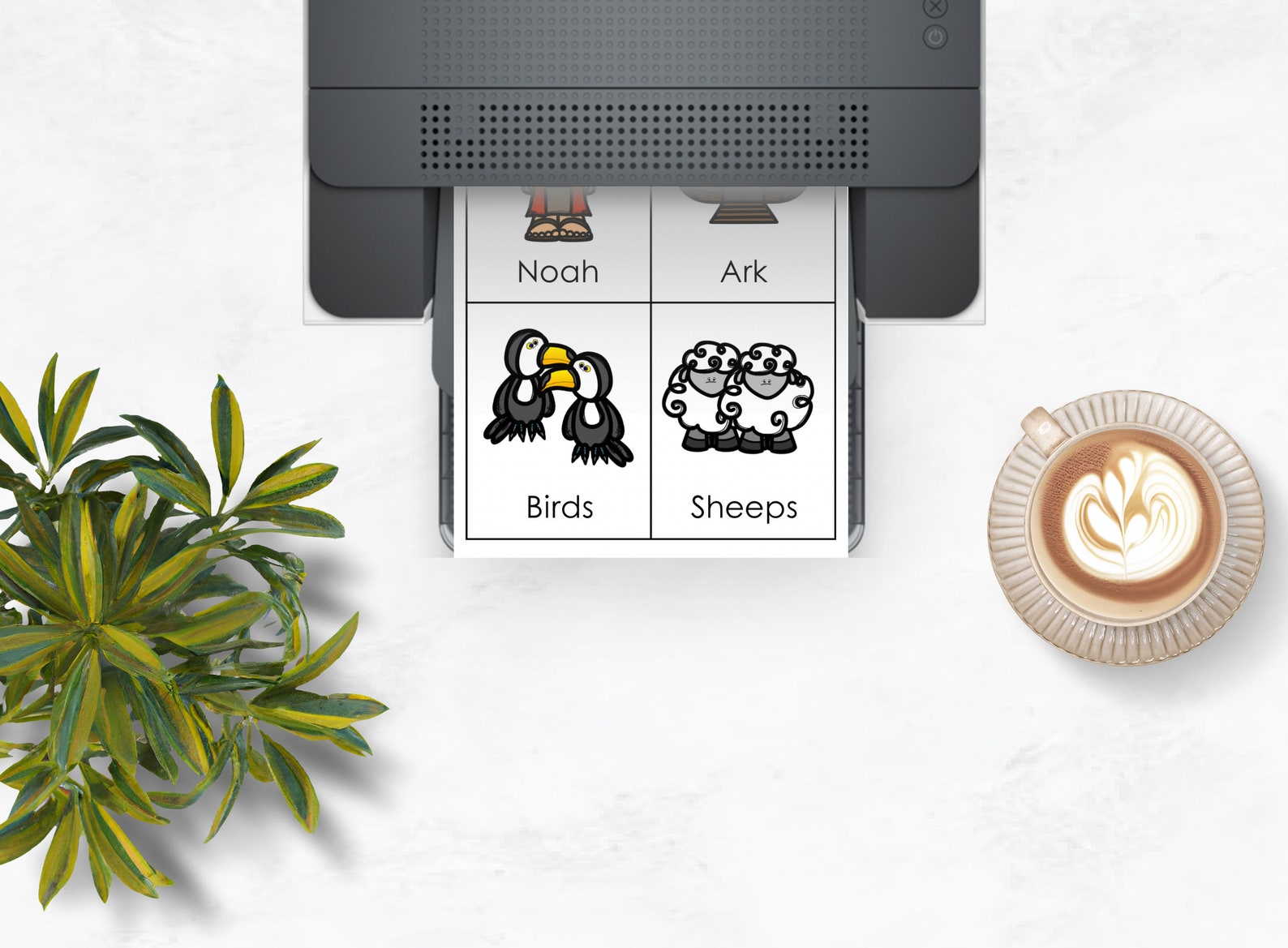 Noah's Ark, Printable Bible Scavenger Hunt, Sunday School Game, Kids ...