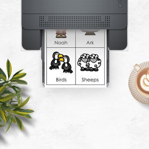 Noah's Ark, Printable Bible Scavenger Hunt, Sunday School Game, Kids ...