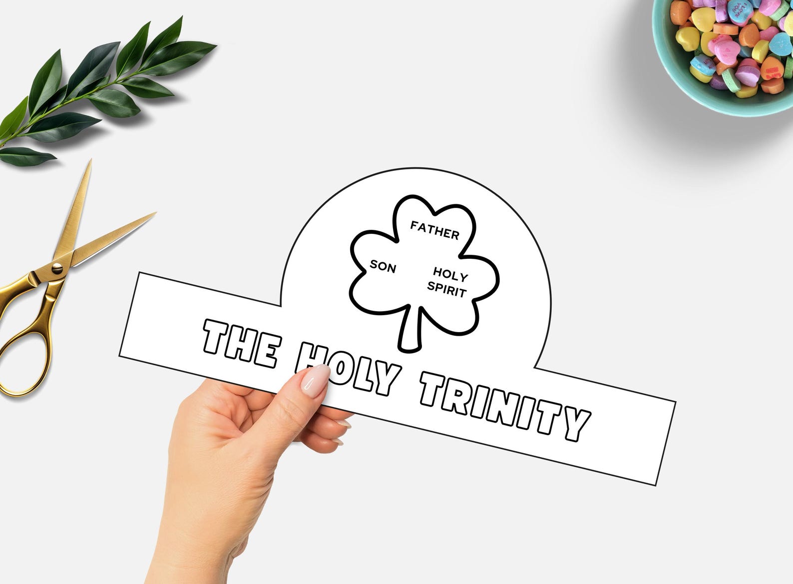 Shamrock Holy Trinity Bible Lesson, Christian St Patricks, Holy Spirit ...