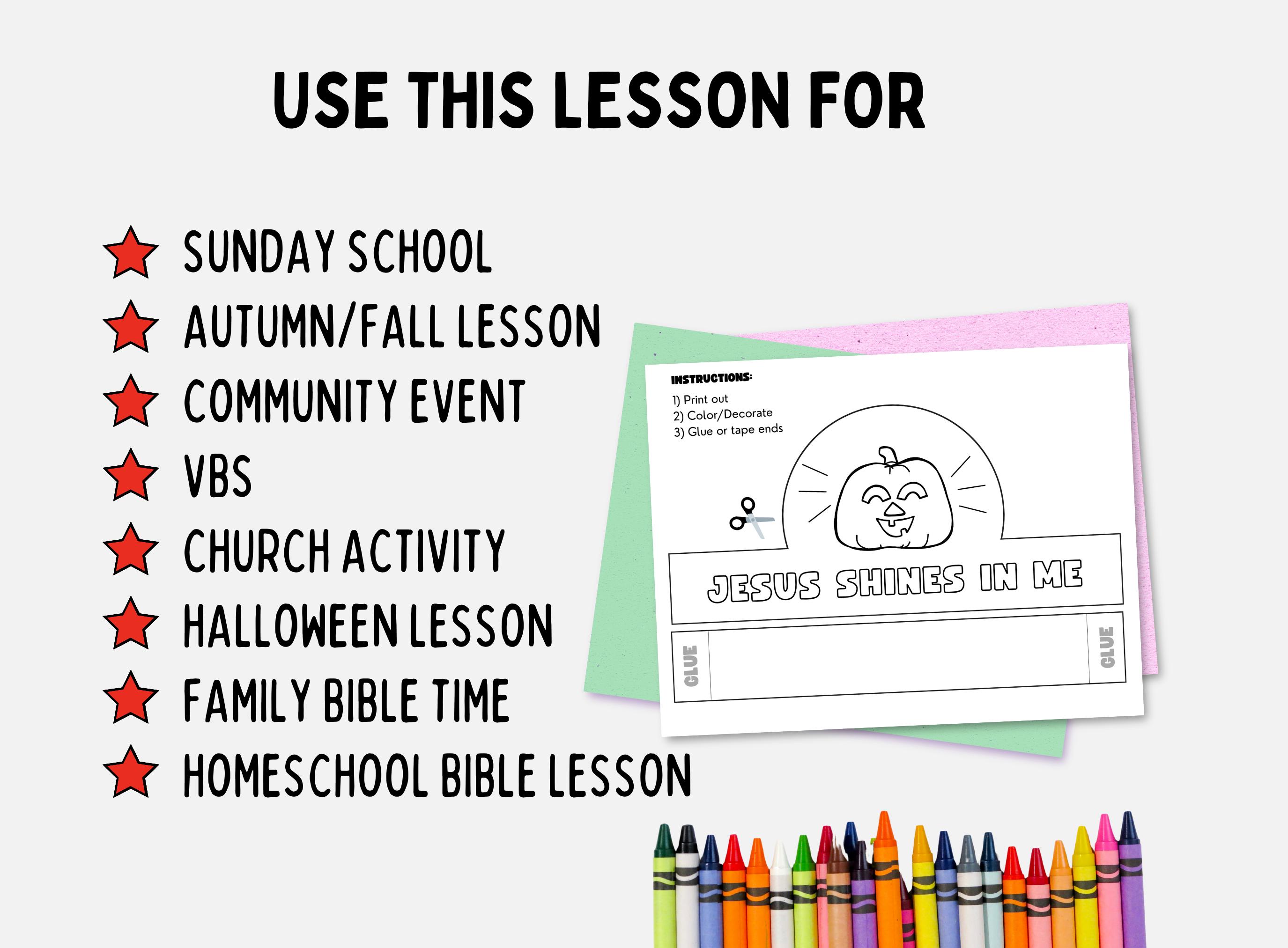 Christian Halloween, Pumpkin Parable Bible Lesson, Printable Fall ...