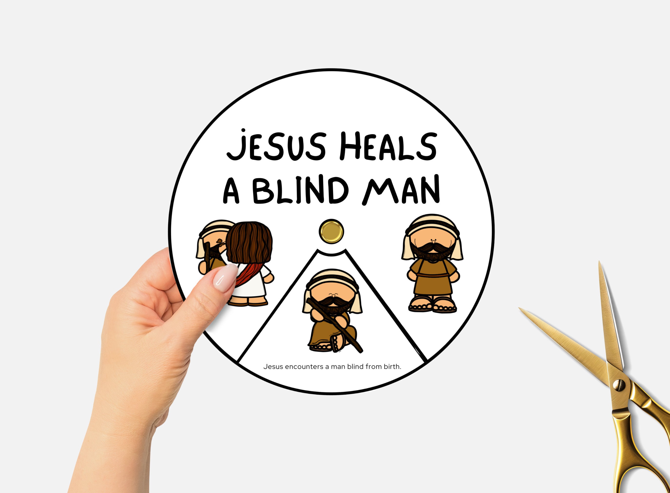 Jesus And The Blind Man Craft