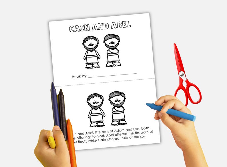 Cain and Abel, Kids Bible Lesson, VBS Activity Pack, Genesis Sunday ...
