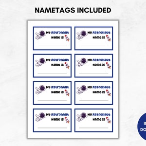 What's Your Astronaut Name, Space Theme Birthday Party Game for Kids ...