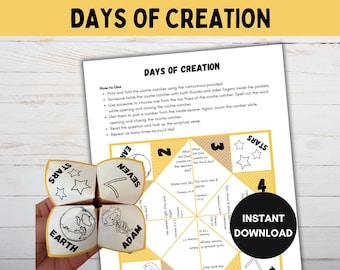 10 Commandments Bible Story Activity, Sunday School Craft, Printable ...