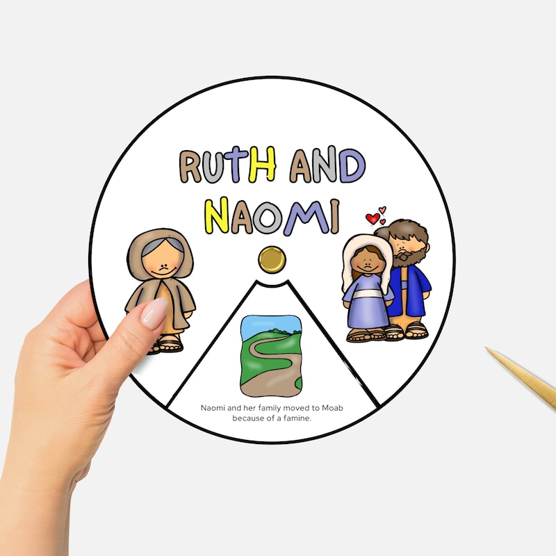 Ruth and Naomi Kids Craft - Etsy