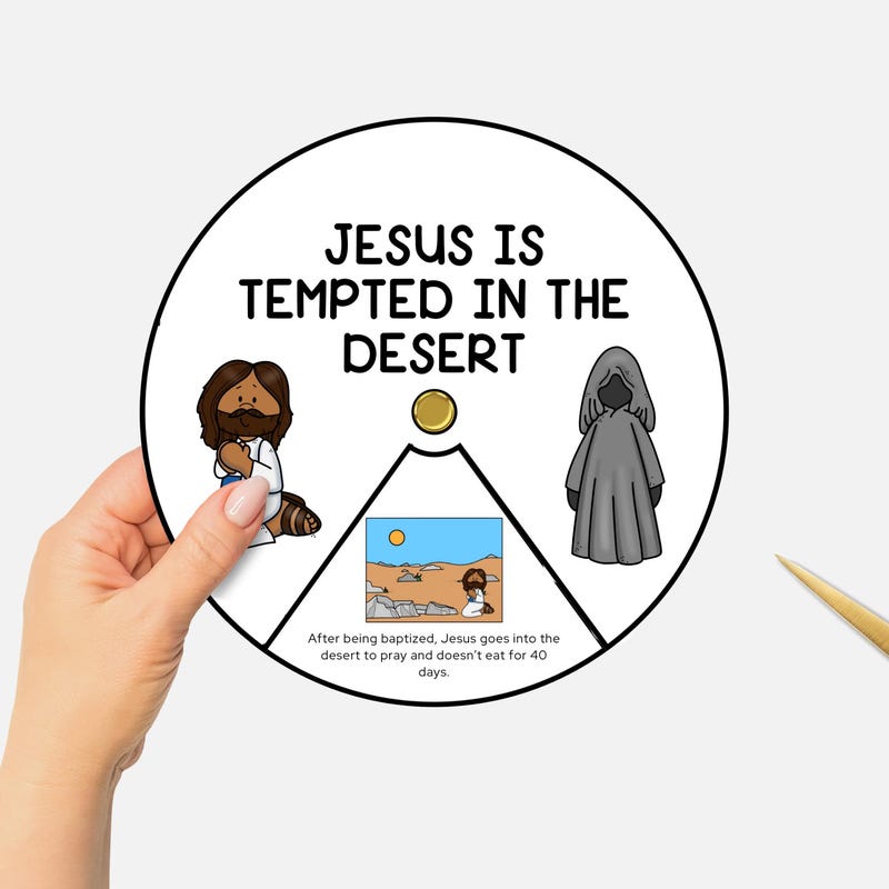 Jesus is Tempted Crafts - Etsy