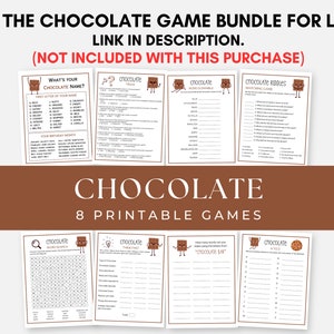 Whats Your Chocolate Name, Fun Chocolate Day Activities for Kids and ...