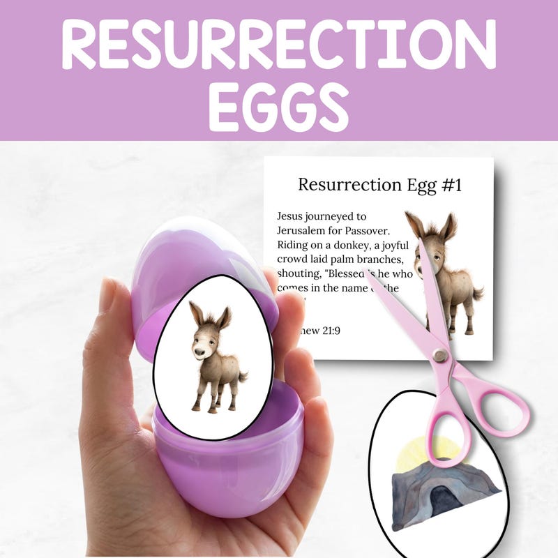 Resurrection Egg Tokens - Etsy